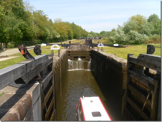 NB Serenity: Plank Lane Lift Bridge to Haigh Hall Country Park